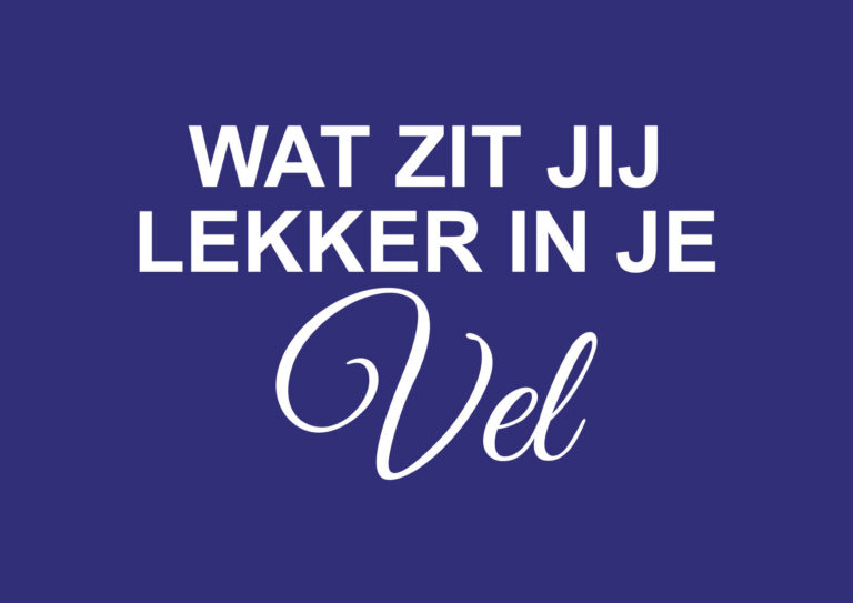 Lekker in je vel - Boomerang Cards